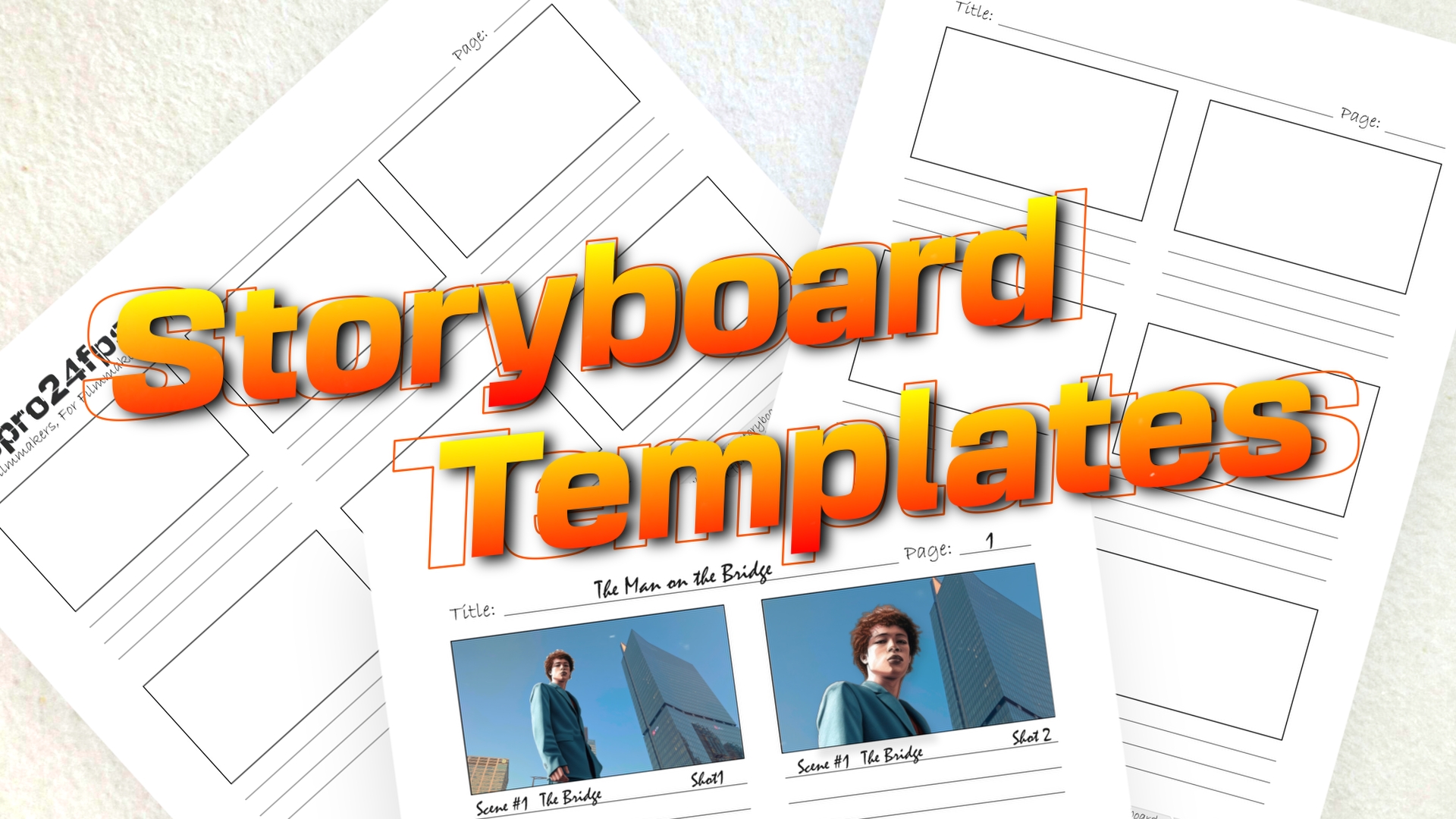 Free Storyboard Templates – mcpro24fps